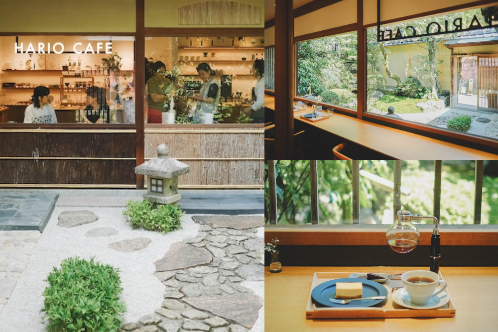 HARIO CAFE 京都店：藏身石塀小路，日本百年玻璃品牌「HARIO」旗下質感庭園咖啡店 - 日和 Hiyori